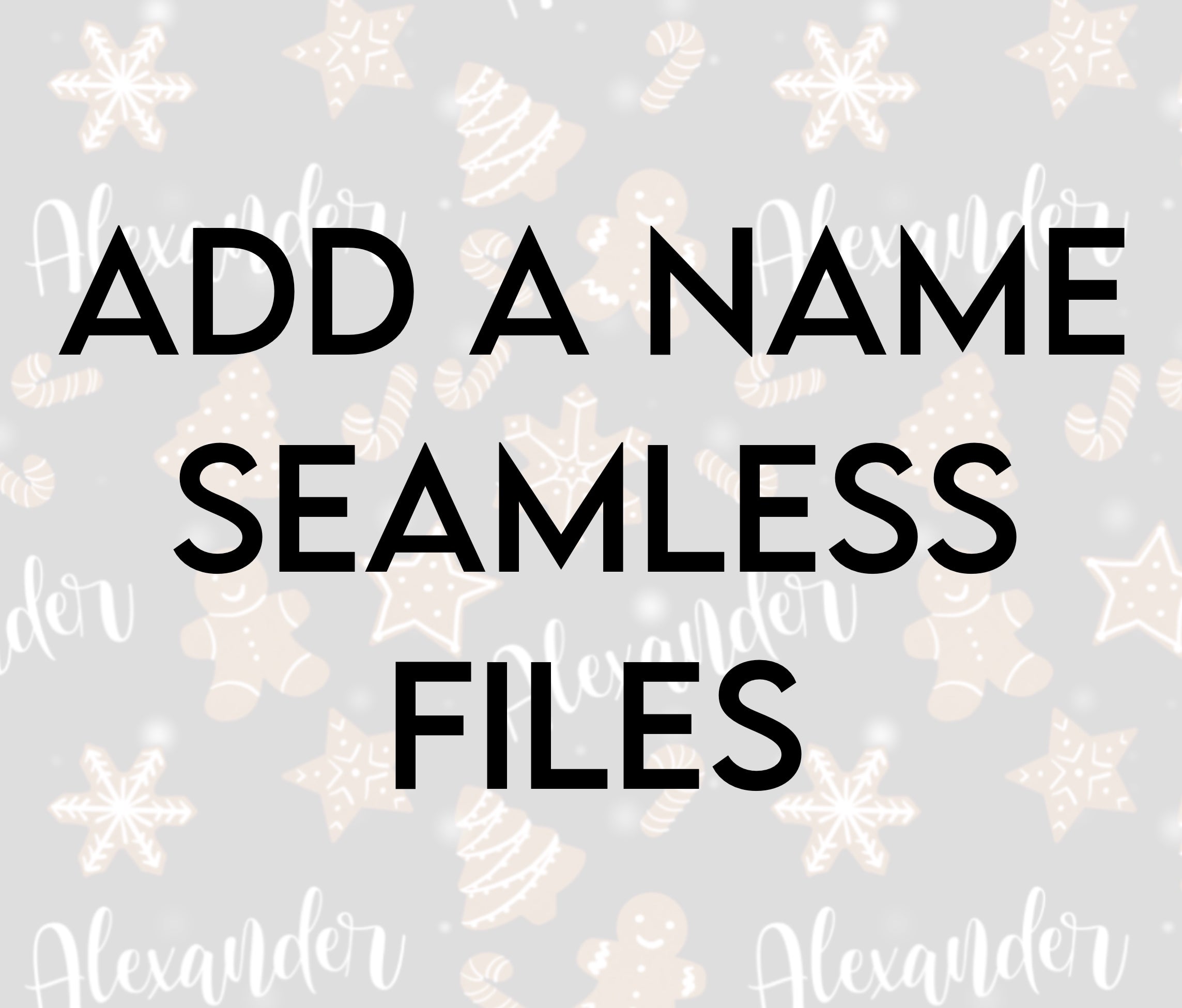 Add a Name Collection – It’s Just Peachy Designs