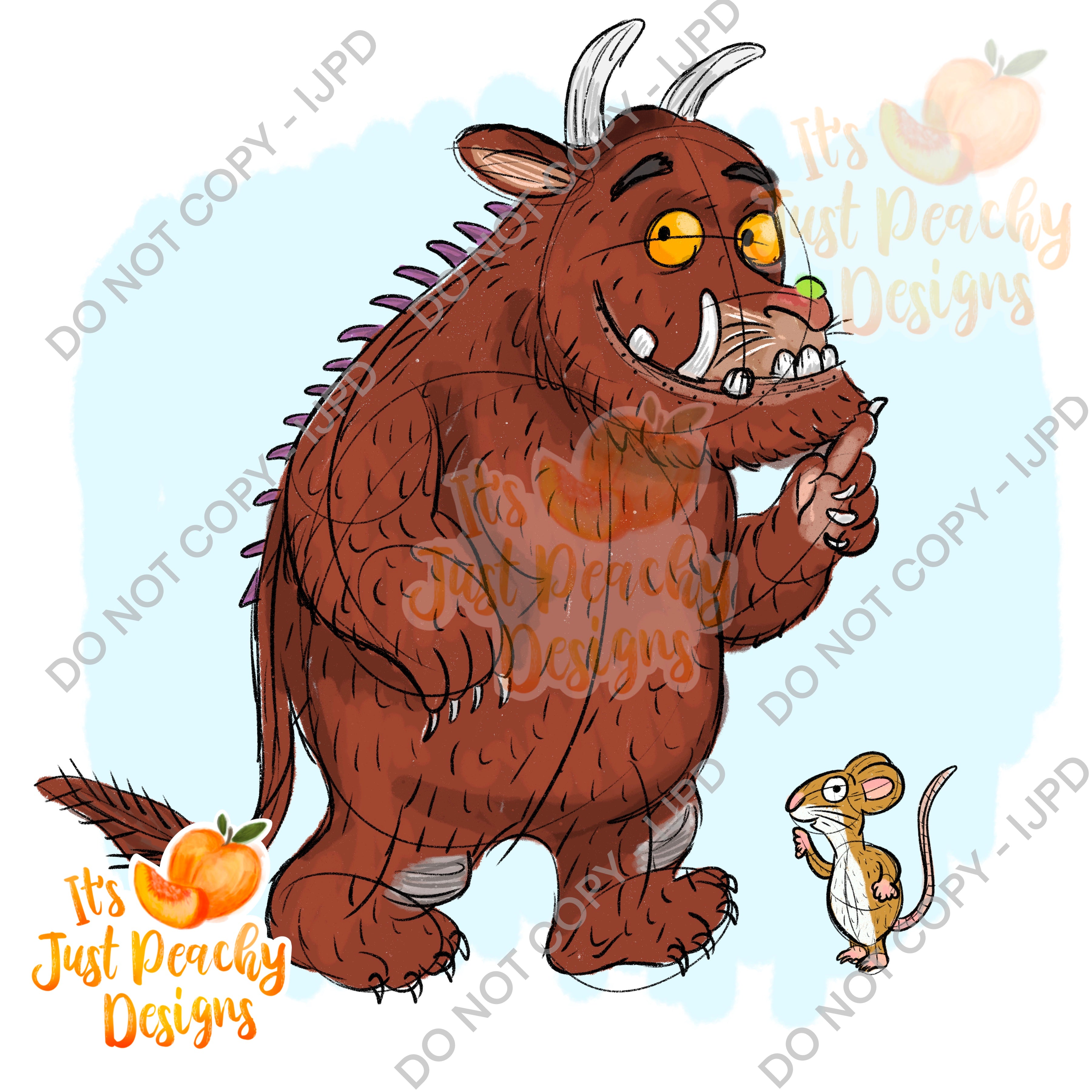 Beast Friend PNG – It’s Just Peachy Designs